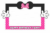 Minni Mouse Personalized Theme Combo Kits for Birthdays | Baby Name ...